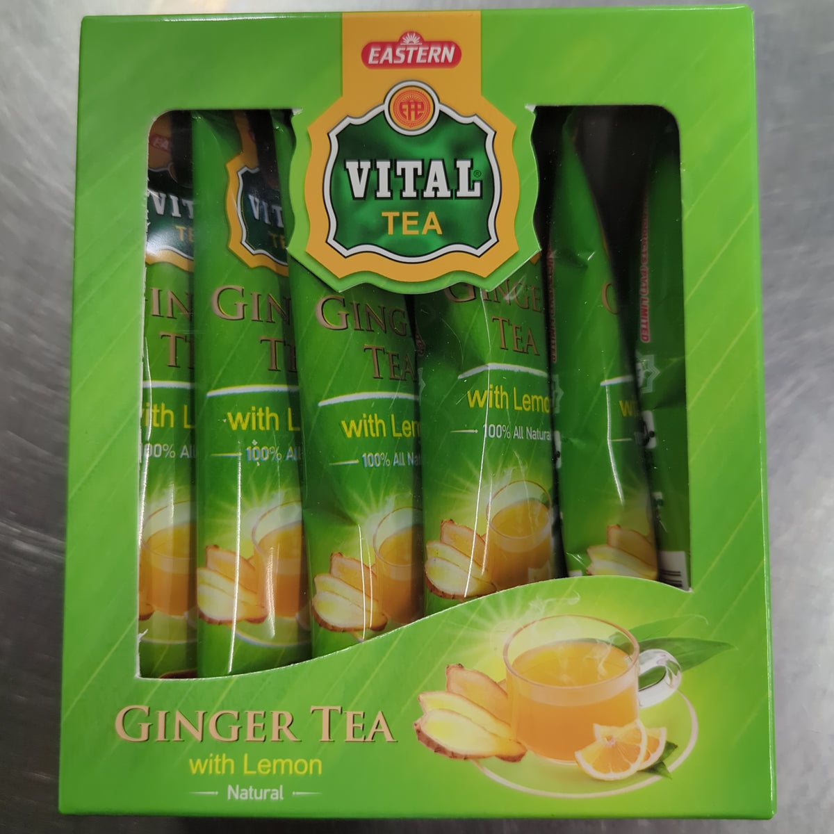 Vital Ginger Tea with Lemon – Tiptop Foods Kitchen & Halal Meat