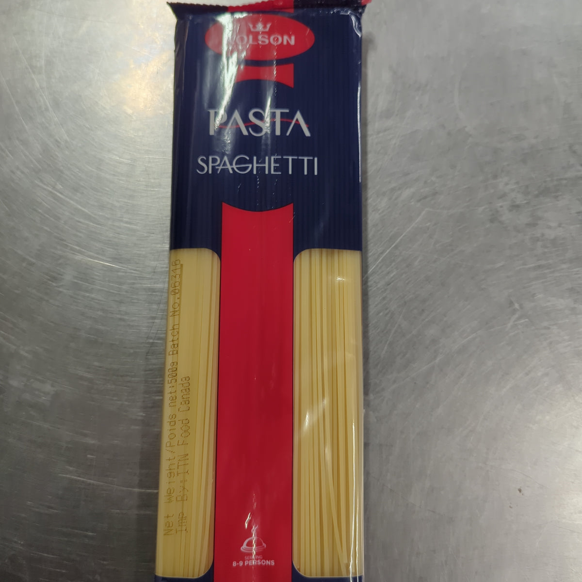 Kolson Spaghetti 500g – Tiptop Foods Kitchen & Halal Meat