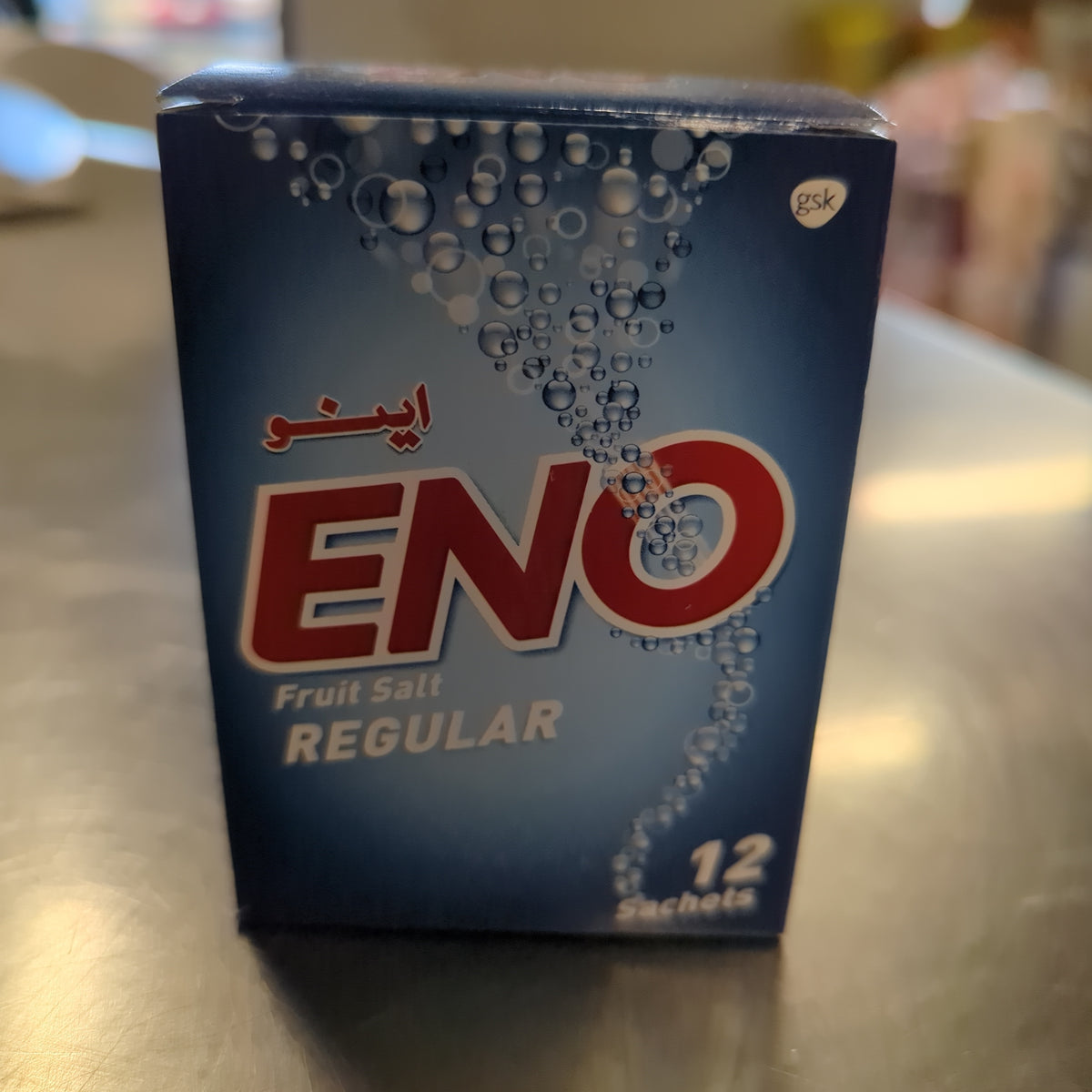 Eno Regular Fruit Salt 12 sachets – Tiptop Foods Kitchen & Halal Meat