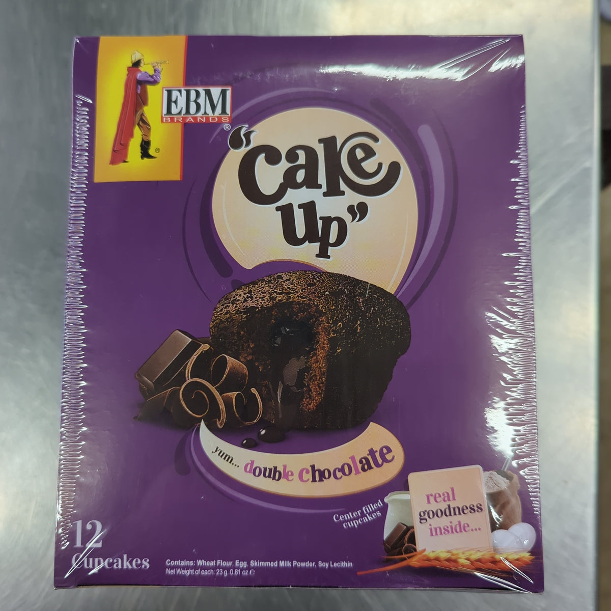 EBM Cake Up Double Chocolate 12 Cupcakes – Tiptop Foods Kitchen & Halal ...