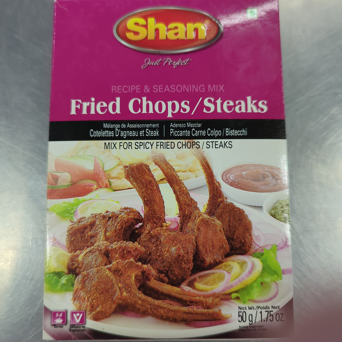 Shan Fried Chops 50g – Tiptop Foods Kitchen & Halal Meat