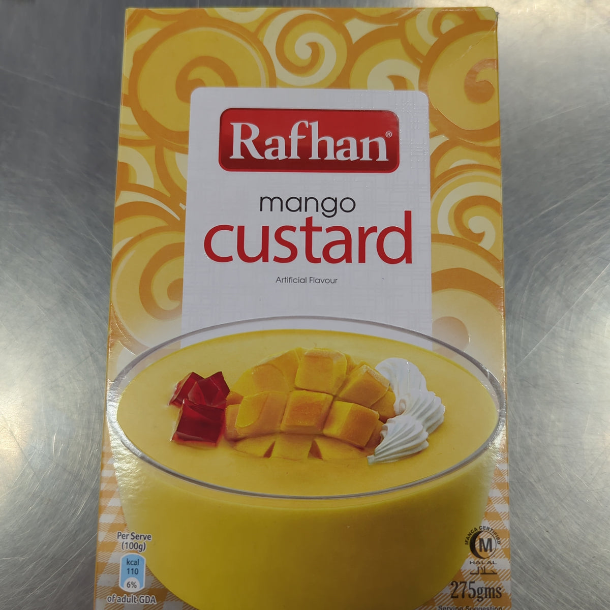 Rafhan Mango Custard 275g – Tiptop Foods Kitchen & Halal Meat