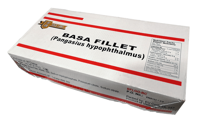 Basa Fish Fillet Box 22 lbs – Tiptop Foods Kitchen & Halal Meat