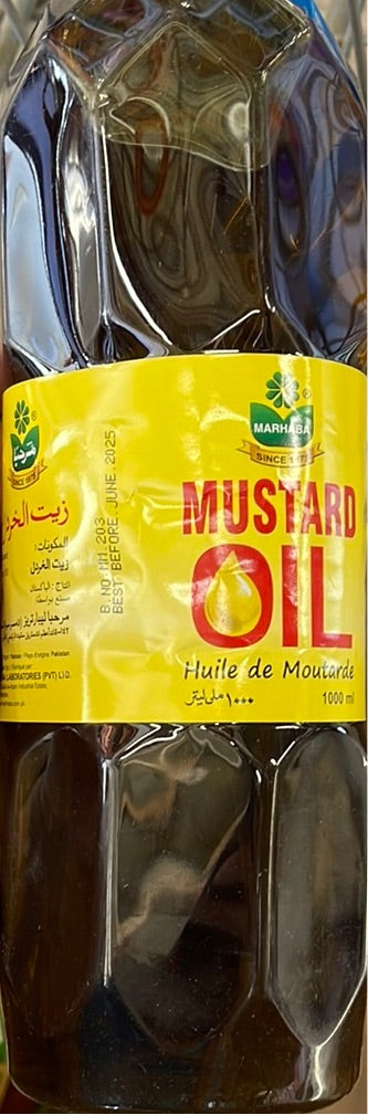 Mustard Oil 1000ml – Tiptop Foods Kitchen & Halal Meat
